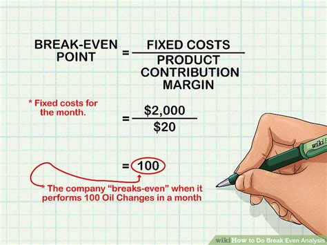 How To Do Break Even Analysis Steps With Pictures WikiHow