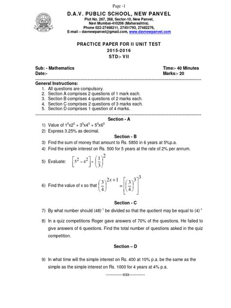mathematics pdf numbers arithmetic