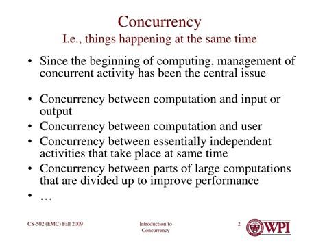Ppt Introduction To Concurrency Processes Threads Interrupts Etc Powerpoint