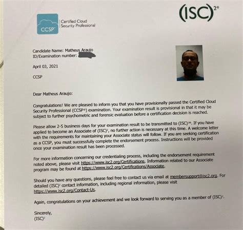 Matheus Araujo On Linkedin Isc2 Ccsp Cloudsecurity