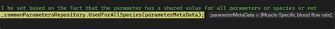 Individualparameterbyspeciesrepositoryusesforallspecies Returns Wrong