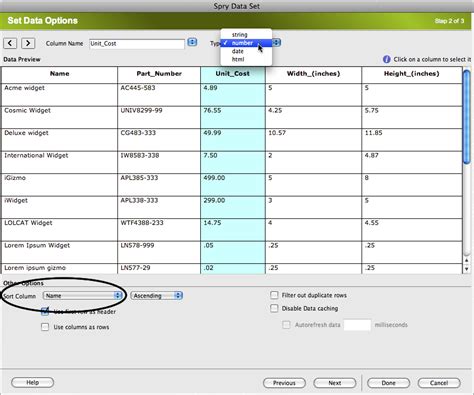 Viewsource Build Interactive Html Tables With Dreamweaver Cs4