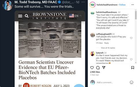 Fact Check German Scientists Did NOT Uncover Evidence That EU Pfizer BioNTech Batches Included