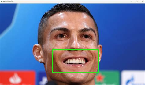Smile Detection In Python Opencv With Haarcascade Codeloop