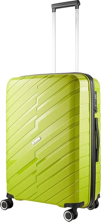 Java Pp 4 Wheel Spinner 65cm Luggage Lime Tw 1116 Lm