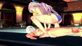 Belfast Bikini Sex On The Public Pool Azur Lane Full POV On Sheer PTRN Fantasyking