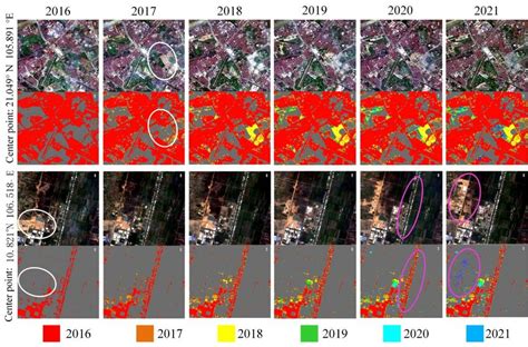 Visual Comparison Between Sentinel 2 Images And Is Mapping Results The Download Scientific
