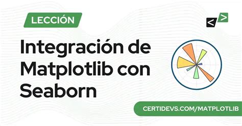 integración de matplotlib y seaborn en python