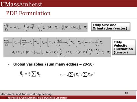 Ppt Implementation Of The Oriented Eddy Collision Turbulence Model In Openfoam Powerpoint
