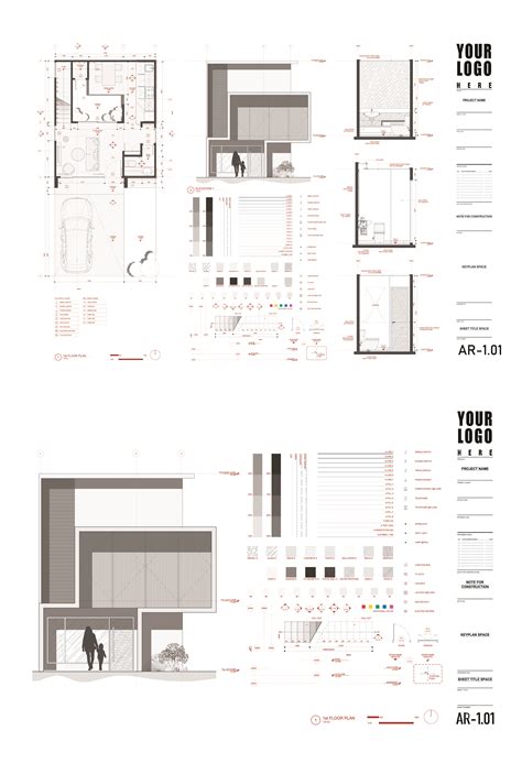 Autocad Template Architecture Drawing Architecture Drawing Plan Autocad Layout Layout
