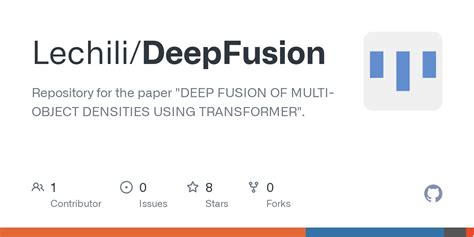 Github Lechili Deepfusion Repository For The Paper Deep Fusion Of Multi Object Densities