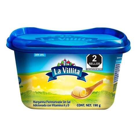 Margarina La Villita Ssal 190grs