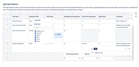Smart Tables For Confluence Table Filter And Charts Atlassian Marketplace