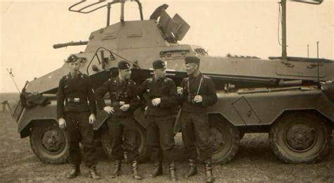 Sdkfz 232 8 Rad Funkwagen World War Photos