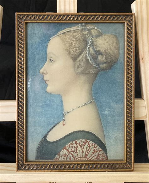 Renaissance Style Era Portrait Print Britannia Art
