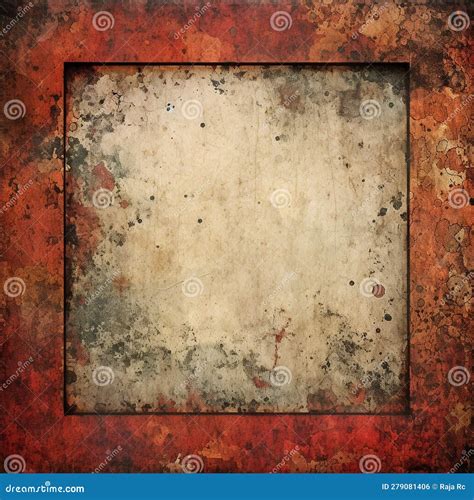 Grunge Square Border Frame Stock Illustration Illustration Of Advertising 279081406