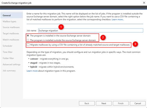 How To Configure A Migration Job CodeTwo Exchange Migration User S Manual
