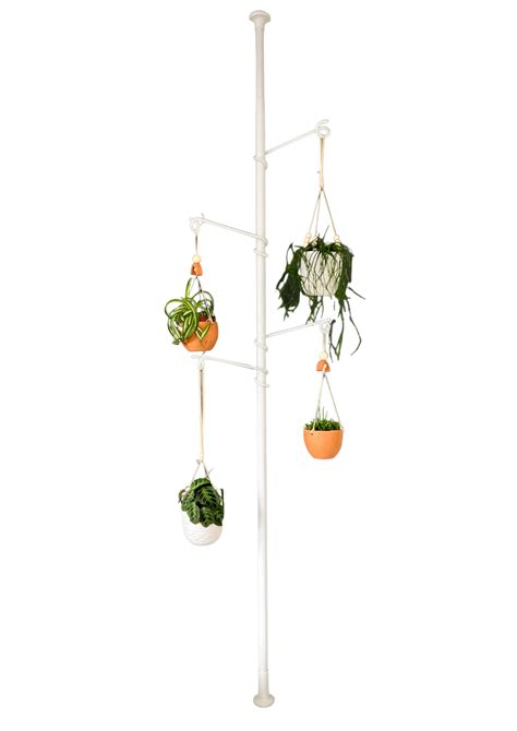 Tension Plant Hanging Pole White Urban Greenhouse