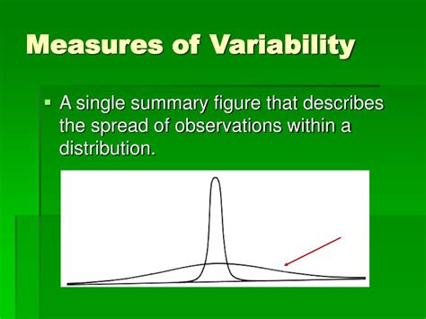 Ppt Measures Of Dispersion Or Measures Of Variability Powerpoint