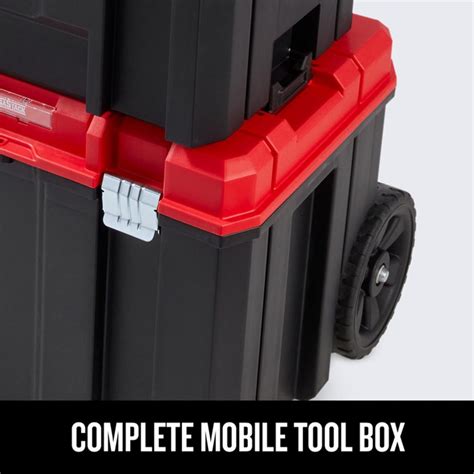 Craftsman Versastack 17 In Tower Tool Box Black Red