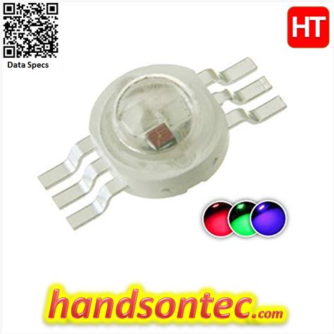 3W High Power RGB Full Color LED HandsOn Tech