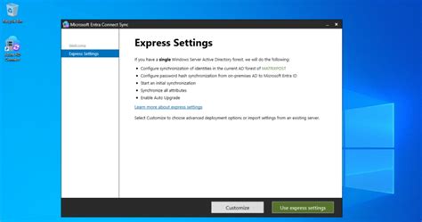 Set Up Microsoft Entra Connect Matrixpost Net