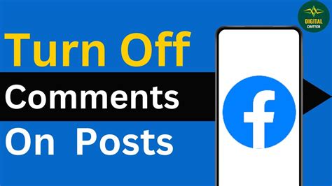 How To Turn Off Comments On Facebook Posts Youtube