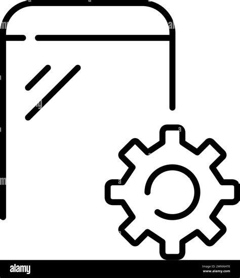 smartphone and device settings wheel mobile configuration and