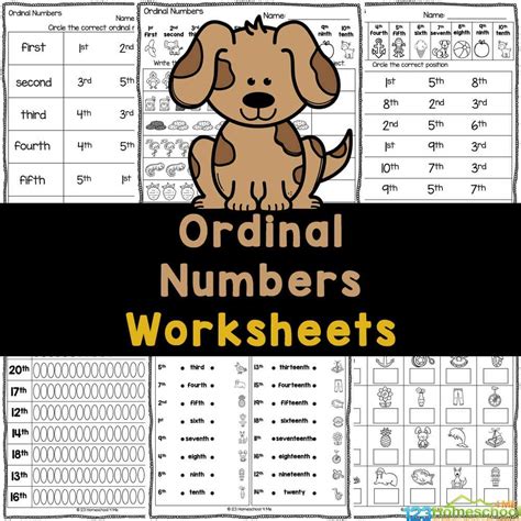 Ordinal Numbers Worksheet Grade 1 Pdf Number Worksheet