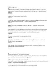 Phil Assignment Docx Phil Assignment A If I Dont Get My Car Fixed It Will