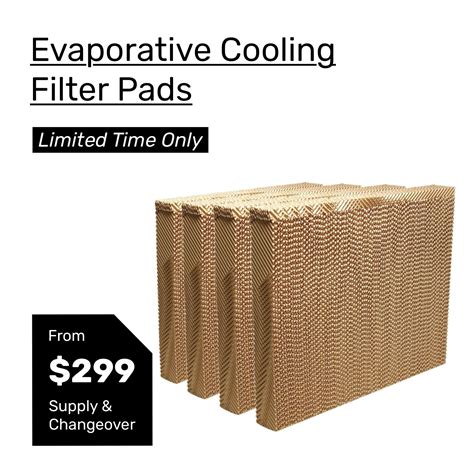 Evaporative Cooling Filter Pads Star Plus Group