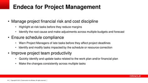 Ppt Oracle Projects To Control Costs And Schedules Powerpoint Presentation Id 1642794