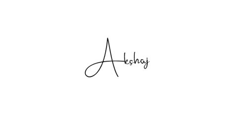 86 Akshaj Name Signature Style Ideas Excellent Autograph