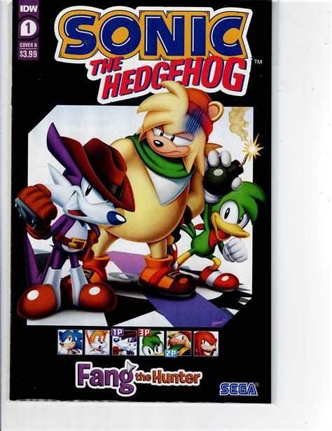 Sonic The Hedgehog Fang The Hunter 1b 2024 Comic Books Modern