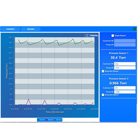 Vacuum Data Logging Software StrataCapture