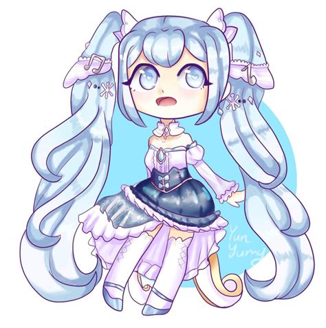 Snow Miku Vocaloid Amino