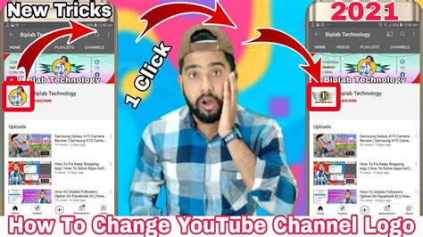 How To Change YouTube Channel Logo On Android Change YouTube Profile Picture On Mobile