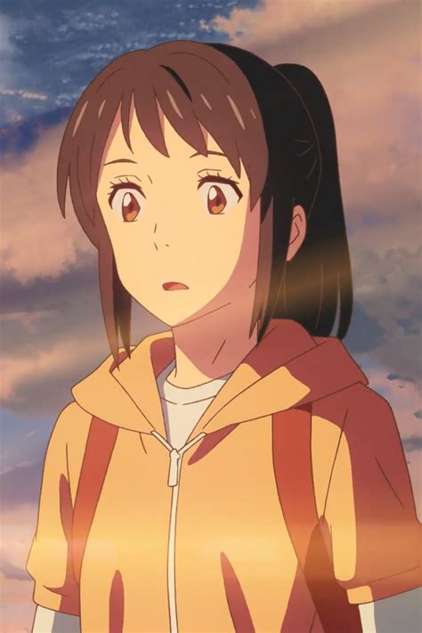 Mitsuha Miyamizu Mitsuha And Taki Your Name Anime Free Anime