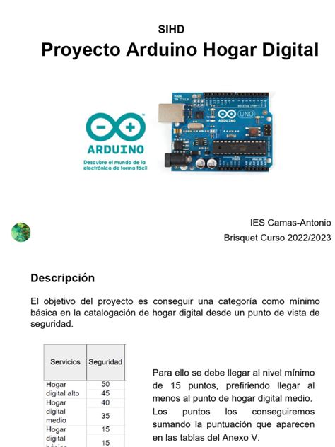 proyecto hogar digital arduino descargar gratis pdf sensor
