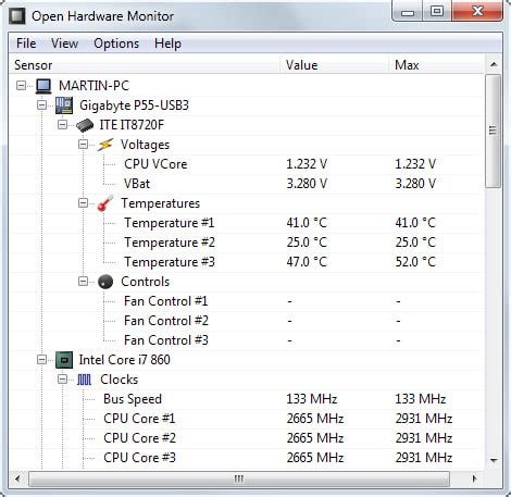 How To Display The Temperature Of Your PC S Hardware Components GHacks Tech News