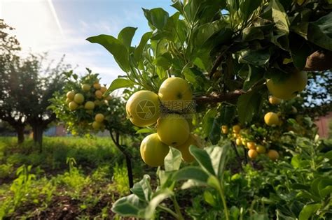 农场里的果树高清图片下载 正版图片600244245 摄图网