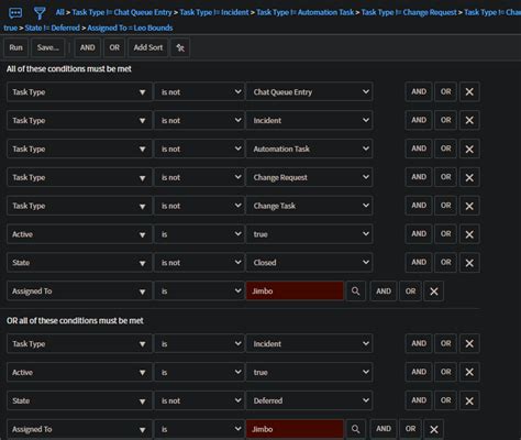How Do I Add A Top Level Operator To A Filter R Servicenow