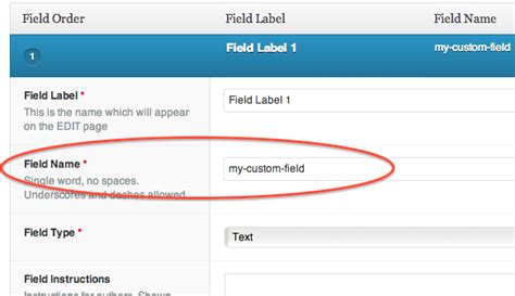 adding support for the advanced custom fields plugin wptouch
