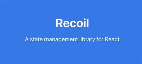 Discovering Recoil State Management In Reactjs A Beginner Friendly