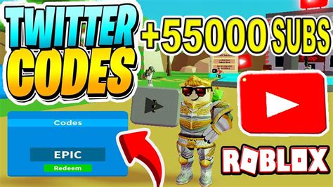 NEW YOUTUBER SIMULATOR 3 CODES FOR 55000 SUBS YouTuber Simulator Roblox YouTube