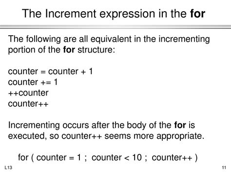 Assignment Operators Topics Increment And Decrement Operators Ppt