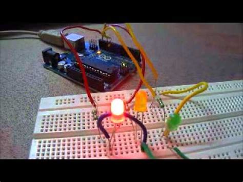 Traffic Light Control System Using Arduino UNO YouTube