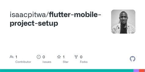 GitHub Isaacpitwa Flutter Mobile Project Setup