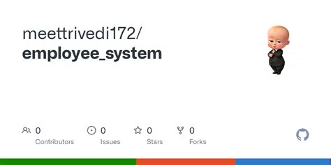github meettrivedi172 employee system