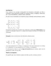 Understanding Matrices: Types, Properties, and Examples | Course Hero